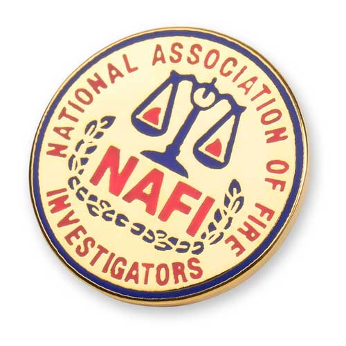 National Association of Fire Investigators - =NAFI Lapel Pin